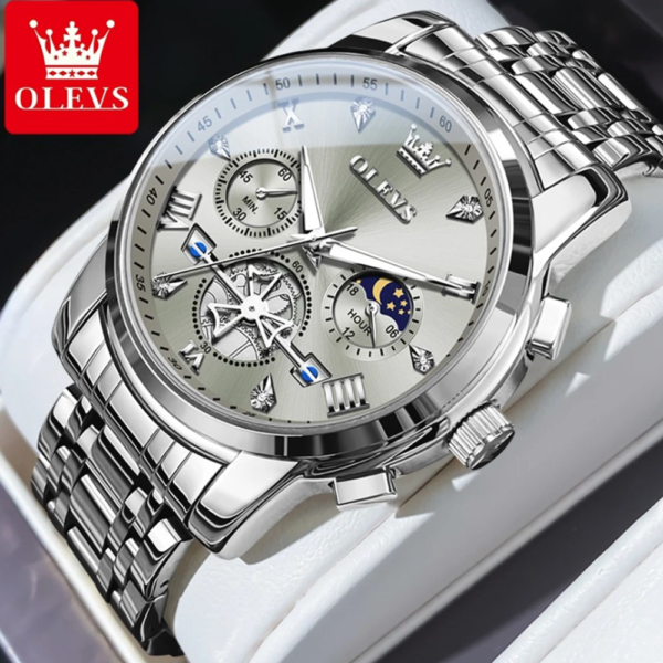 OLEVS 2856 Quartz Chronograph Watch for Men – OLEVS WATCH SHOP